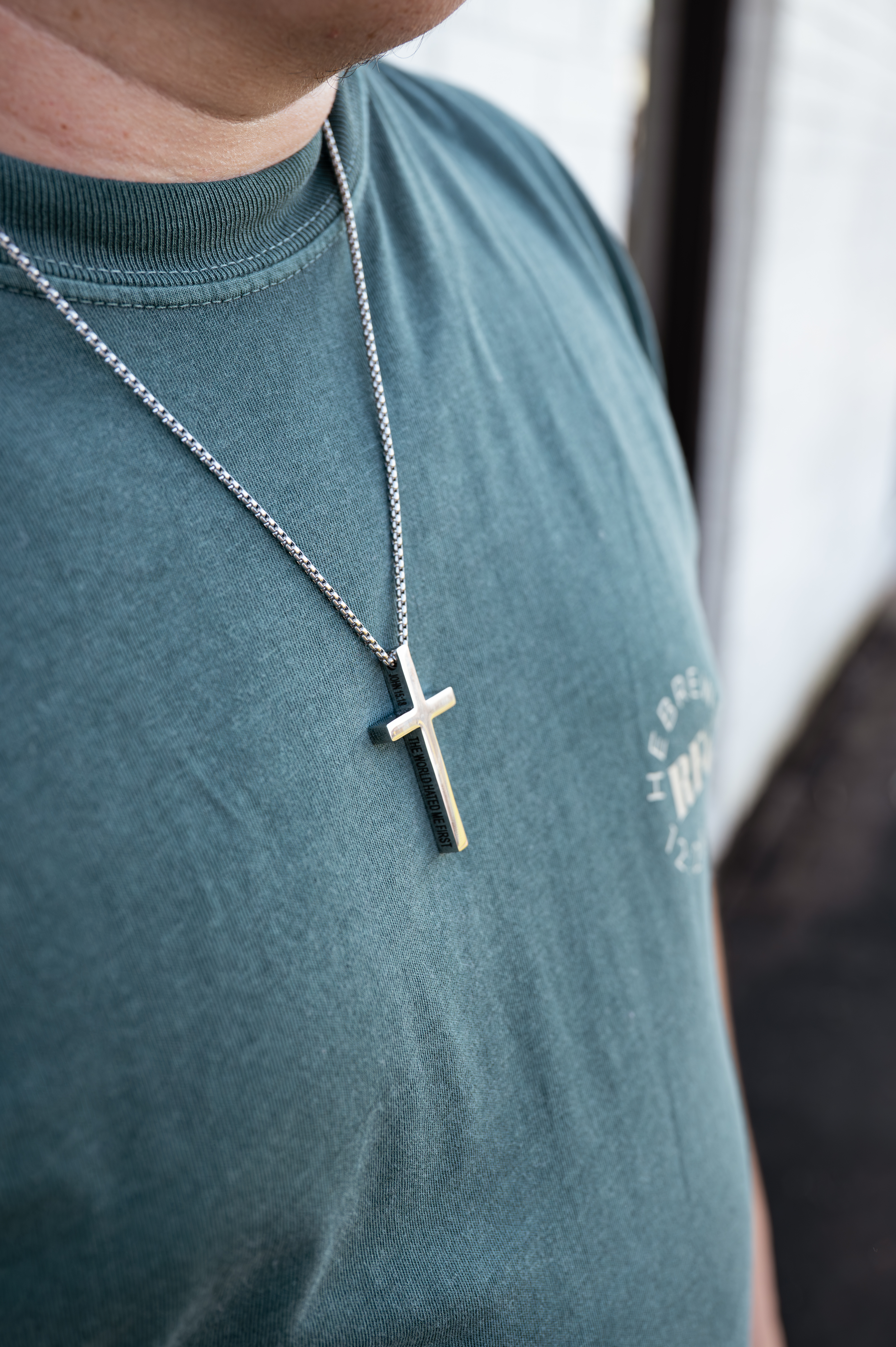 Cross Chain Necklace - Reverential Fire LLC